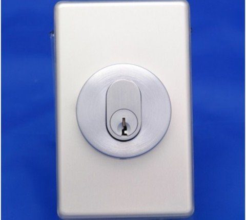 Loktronic 180 degree Key Switch on PDL Plate - Beveridge Locksmiths