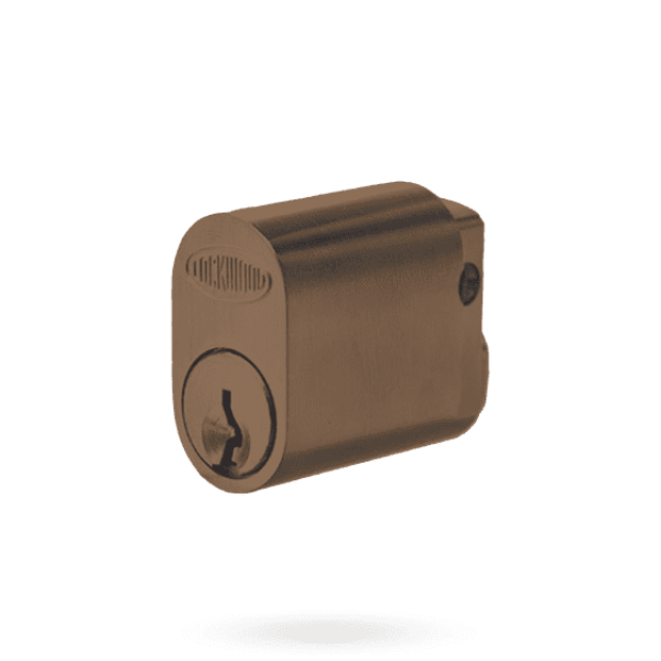 Lockwood Oval Cylinder Bronze - Beveridge Locksmiths